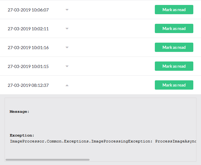 Error logs: use exception if message is empty · Issue #69 · umbraco/Umbraco.Cloud.Issues · GitHub