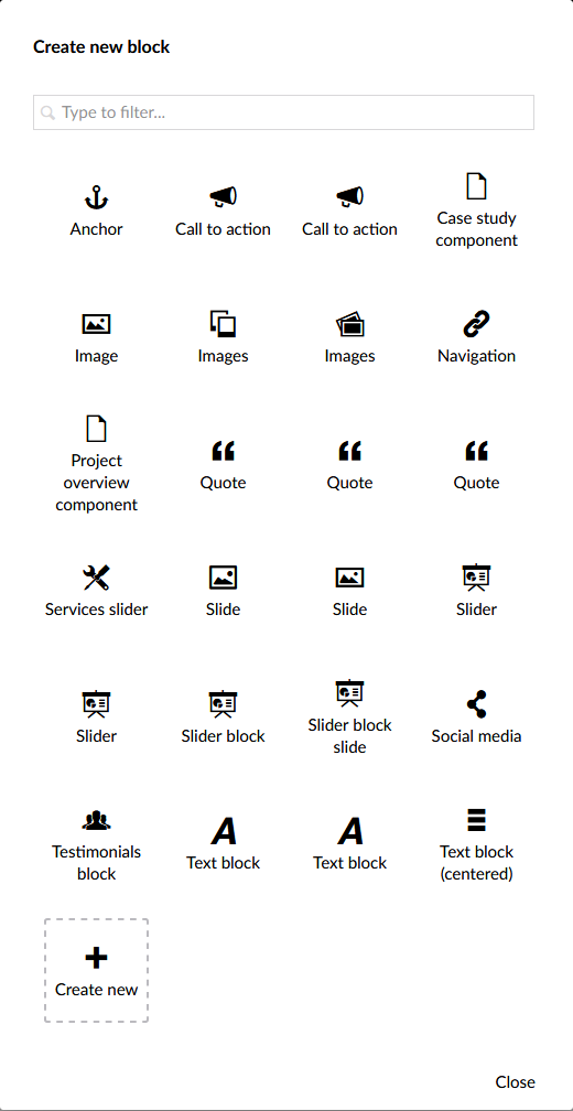 V8.7RC Show alias when multiple blocks have the same name · Issue #8719 · umbraco/Umbraco-CMS ...
