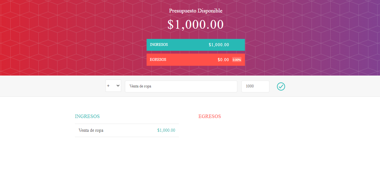 GitHub - CarlosHdz11/Aplicacacion-Presupuesto: Es un pequeño programa mediante el cual se puede ...
