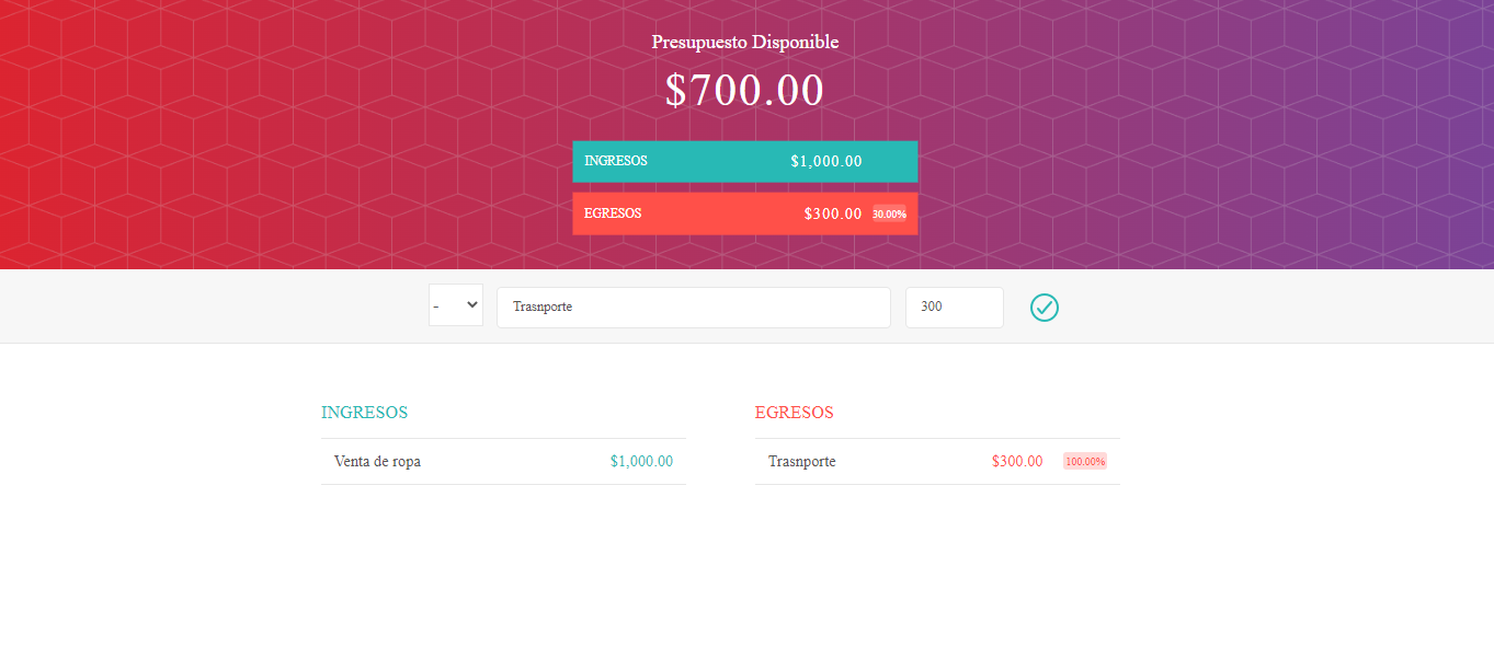GitHub - CarlosHdz11/Aplicacacion-Presupuesto: Es un pequeño programa mediante el cual se puede ...