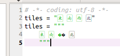 UTF-8 character display corruption in editing window and iPython console window · Issue #6798 ...