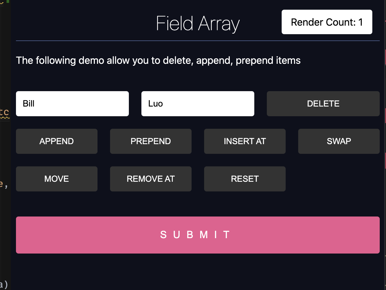 Fields Inside `fieldarray` Are Being Unregistered At Unmount Even With `shouldunregister False 