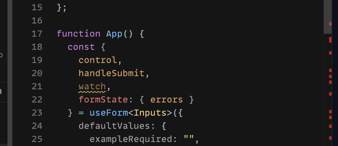 Nested form error with `touched` and `dirty` · react-hook-form · Discussion #5349 · GitHub