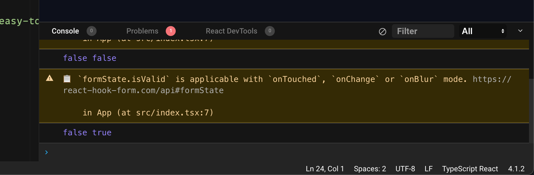 How to get the realtime validation state? · react-hook-form · Discussion #6043 · GitHub