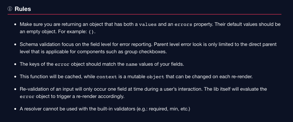 Schema Only Validating Refine When Object Passes · Issue 290 · React Hook Formresolvers · Github