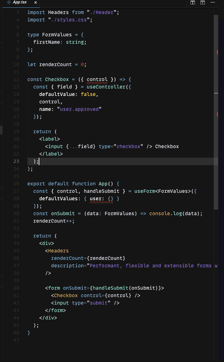 Issue Defaultvalue Of `false` Will Always Return Undefined For Checkboxes · Issue 7337 · React