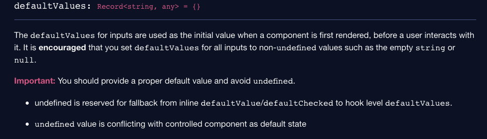 Issue Setvalue In Onsuccess Of React Query Has An Unknown Behavior · Issue 7762 · React Hook