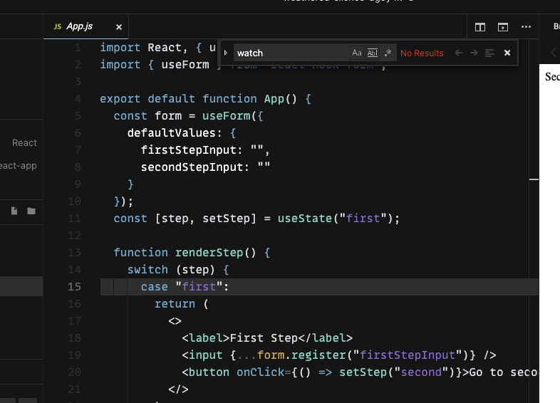 Issue After Unmount Of Input It Takes Another Input Value · Issue 8135 · React Hook Formreact