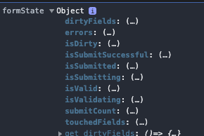 formState.name and typescript error · react-hook-form · Discussion #9308 · GitHub