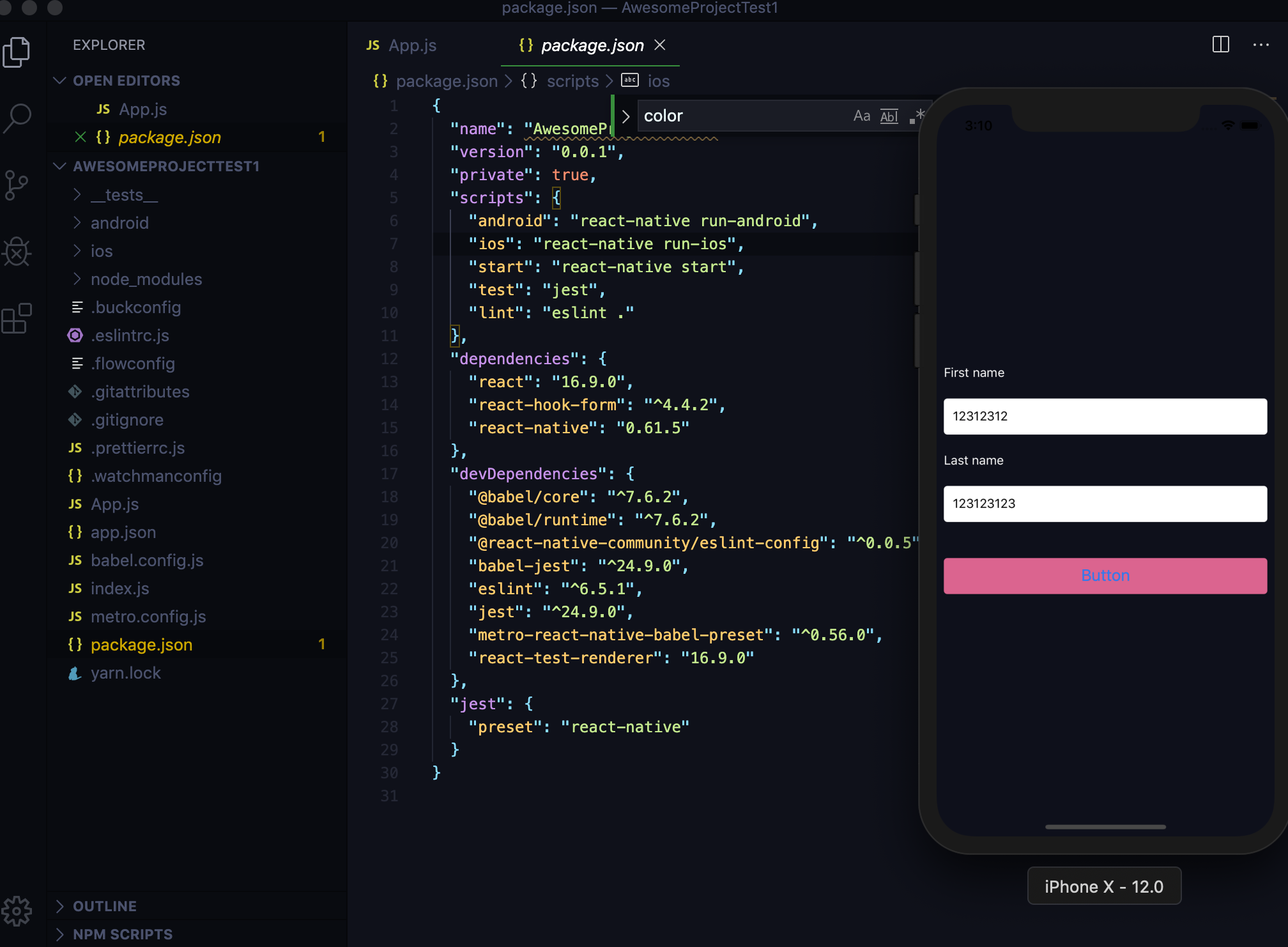 React Native: Invalid prop `value` of type `number` supplied to ...
