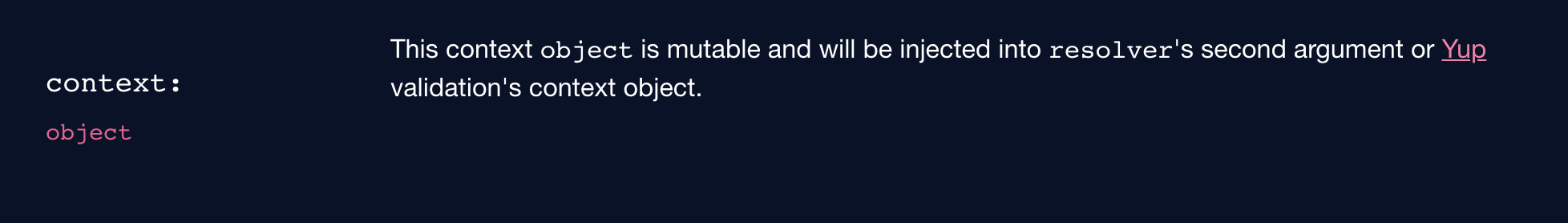Yup Resolver Validation Seems To Be Unlinked With The Form · Issue 2222 · React Hook Formreact 6256