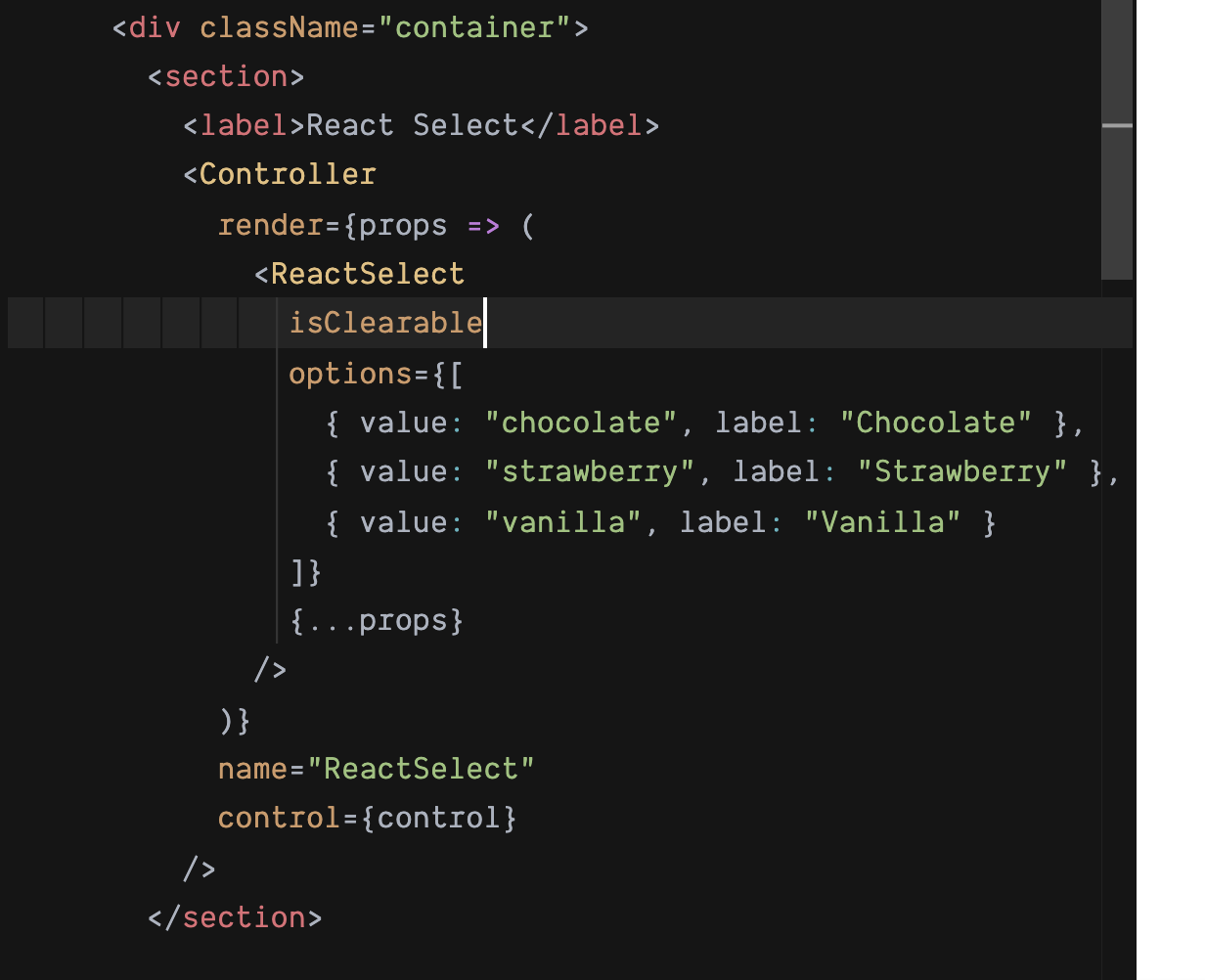 React select Wrapped In Controller Breaks OnChange Discussion 2433 