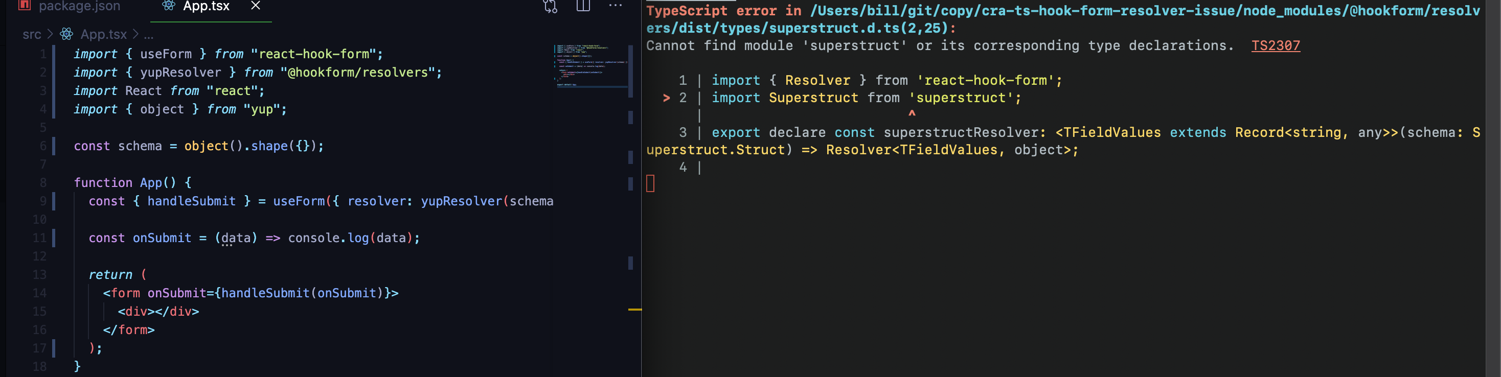 Fix modules resolution by jorisre · Pull Request #60 · react-hook-form ...