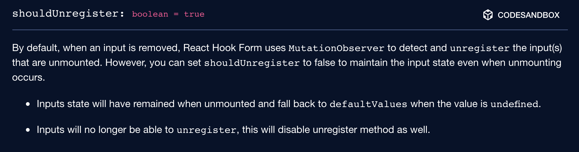 isDirty property not changed when using Controller and shouldUnregister: false · Issue #3459 ...