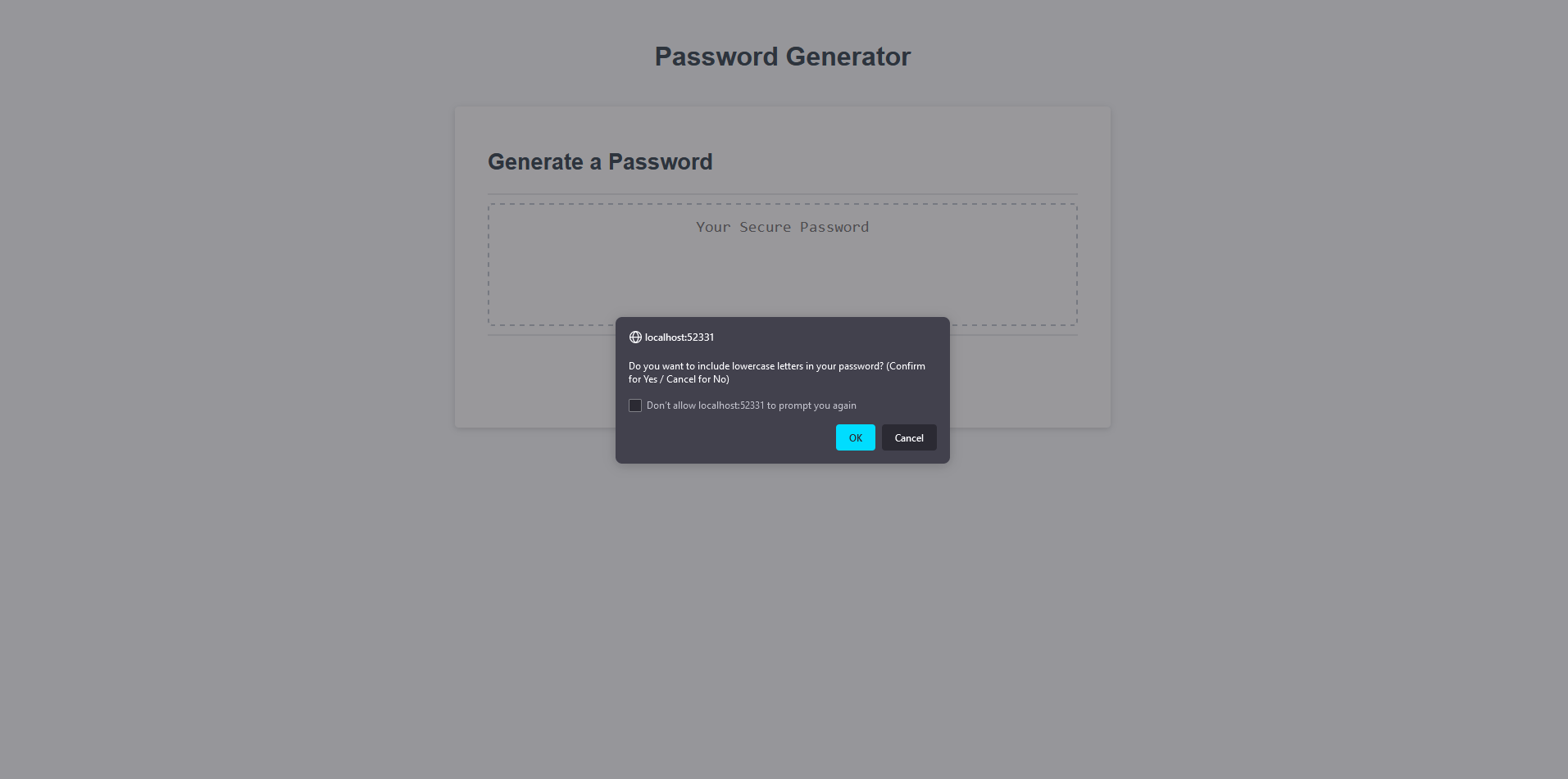 GitHub - SqPR99/password-generator