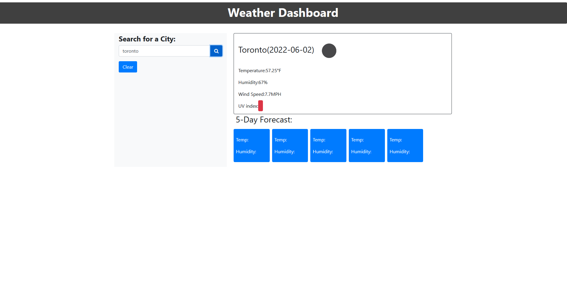 GitHub - SqPR99/weather-dashboard