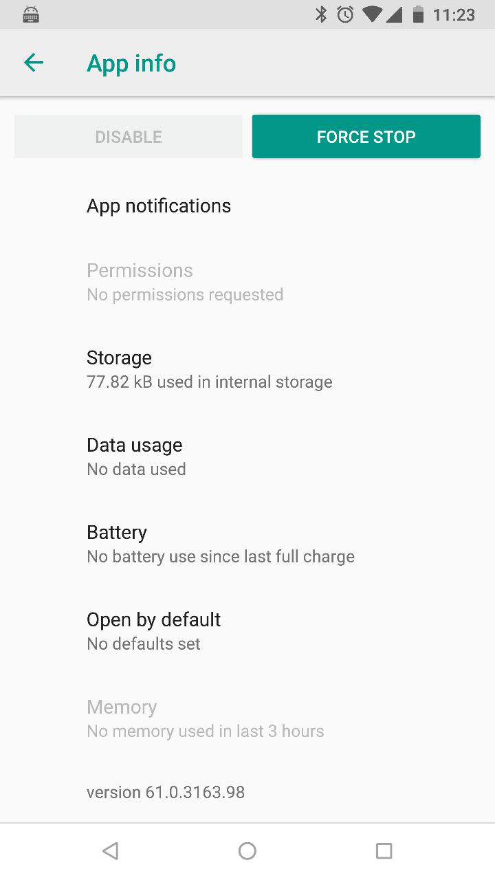 Detials View crash when Chrome is disabled · Issue #229 · PhilippC/keepass2android · GitHub