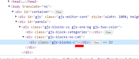 BUG: StyleManager AppendTo not showing in custom div · Issue #3835 · GrapesJS/grapesjs · GitHub