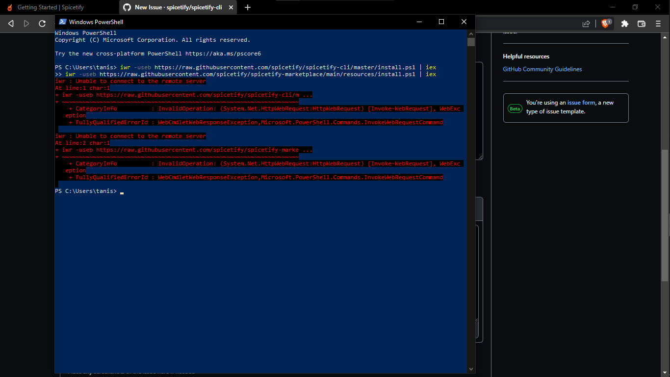 I've got no idea what's going on. · Issue #2049 · spicetify/cli · GitHub