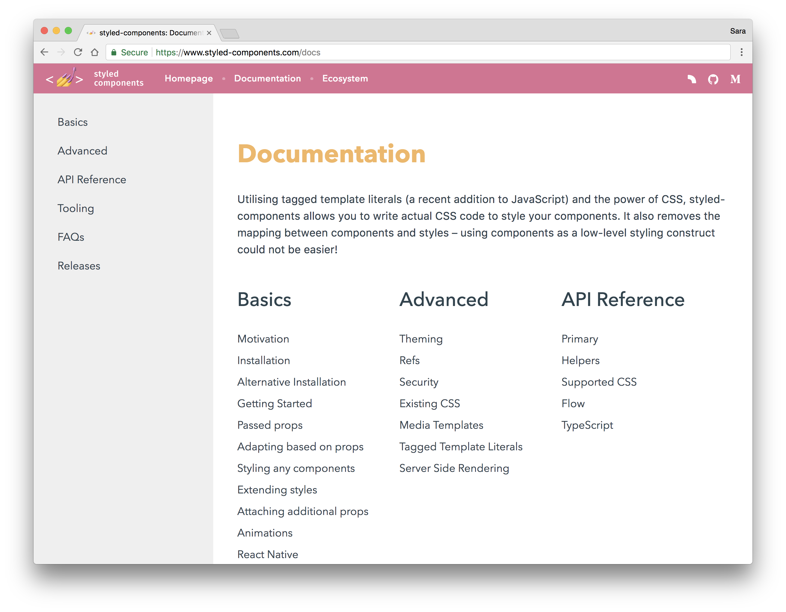 Add Upgrading Guides · Issue 189 · Styled Componentsstyled Components Website · Github