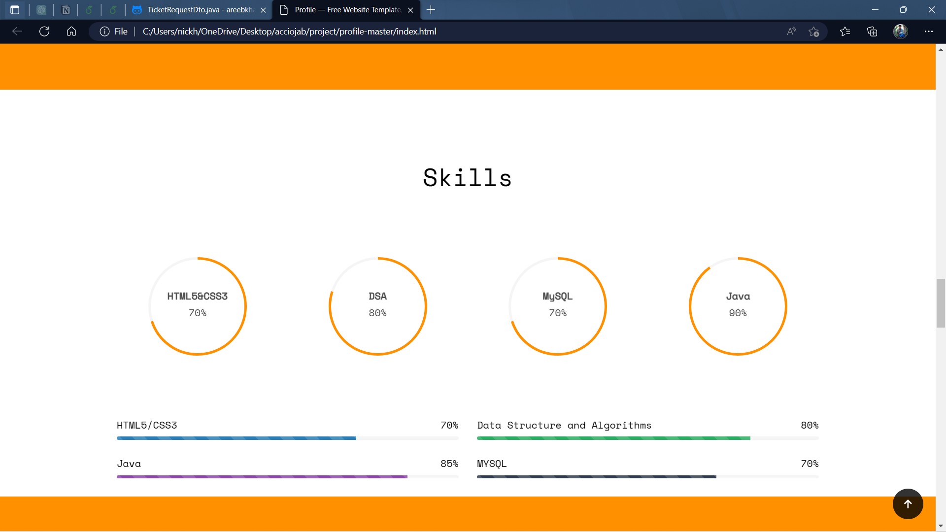 GitHub - Nickhil215/portfolio: this is my portfolio