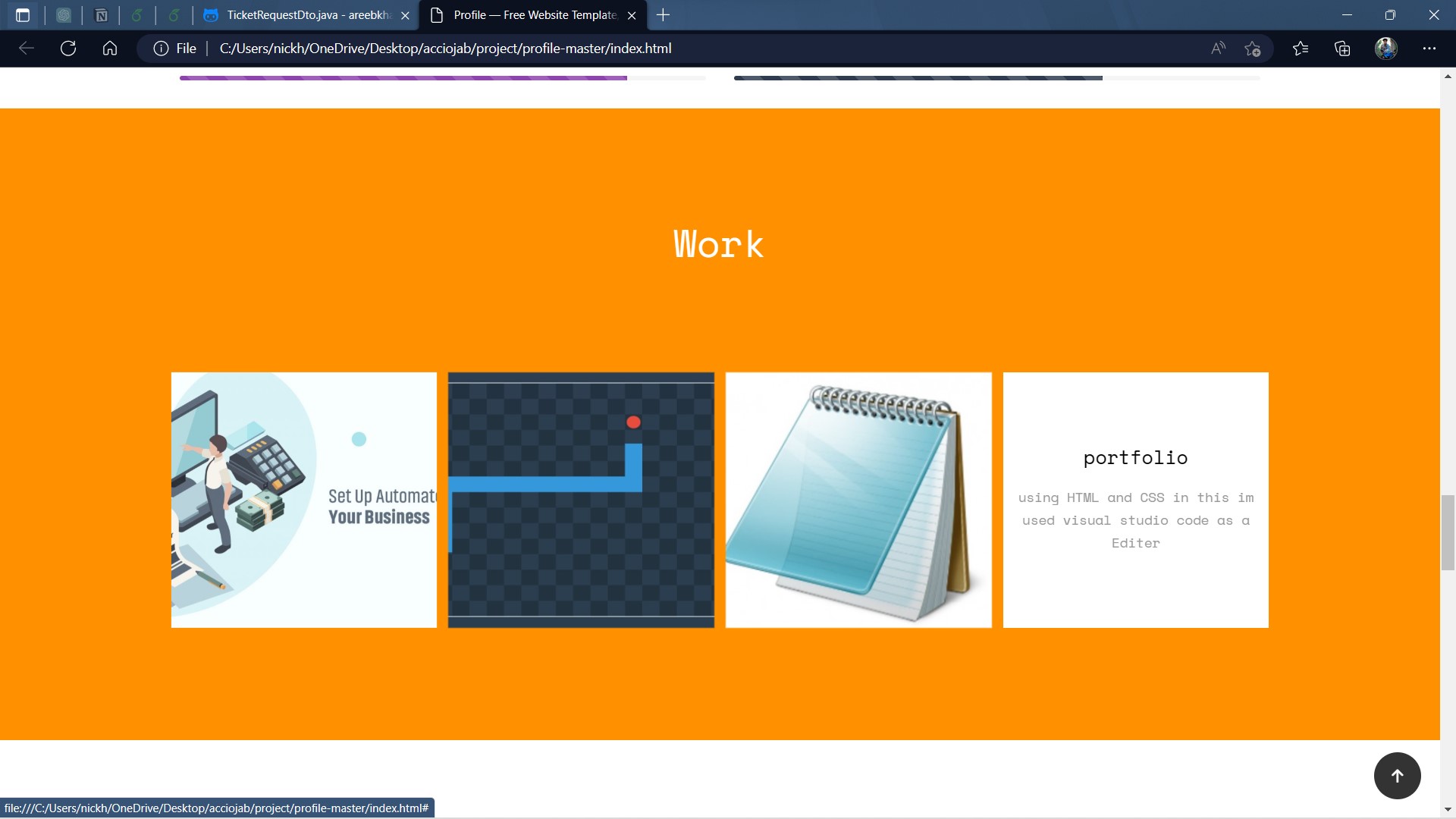 GitHub - Nickhil215/portfolio: this is my portfolio