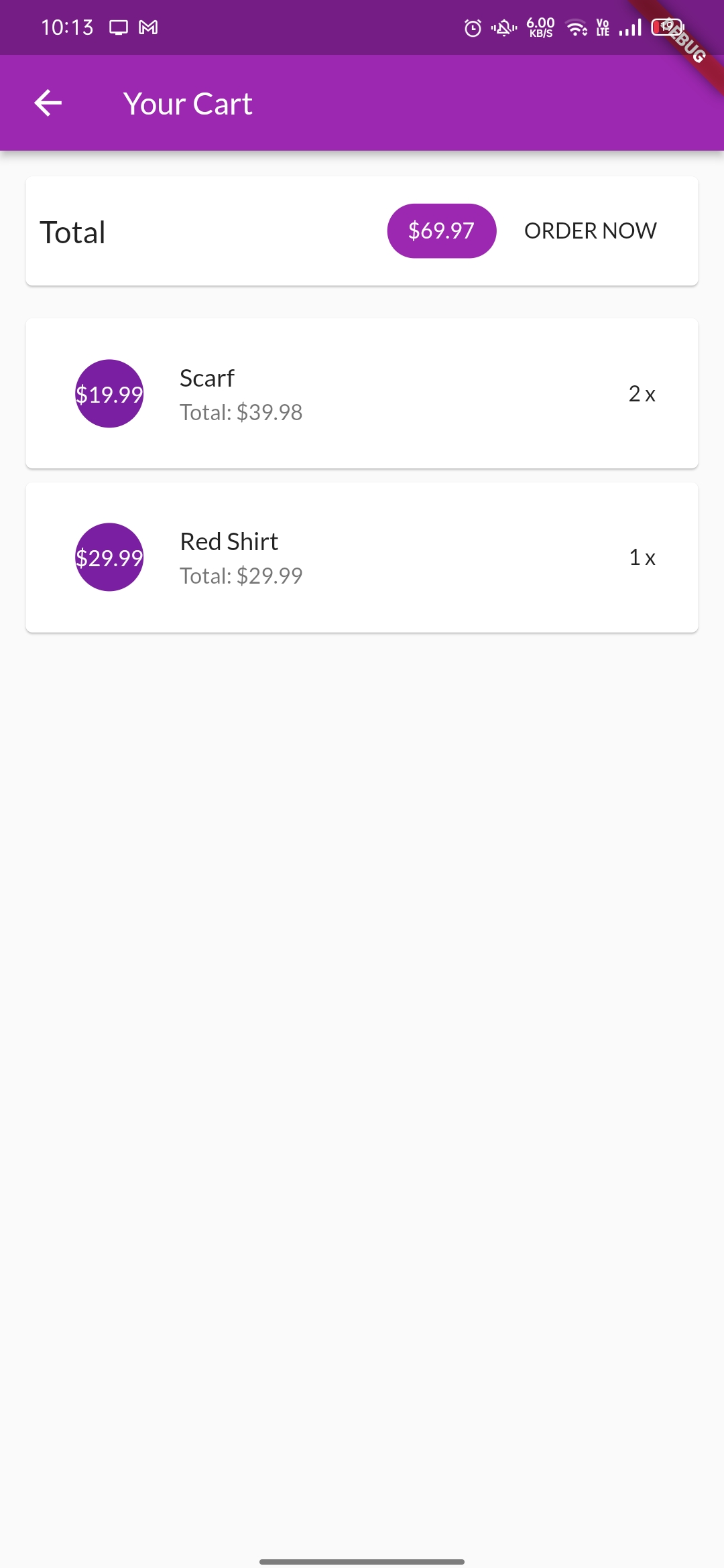 GitHub - Anku18/Shop_App: An E-commerce application using Flutter and ...