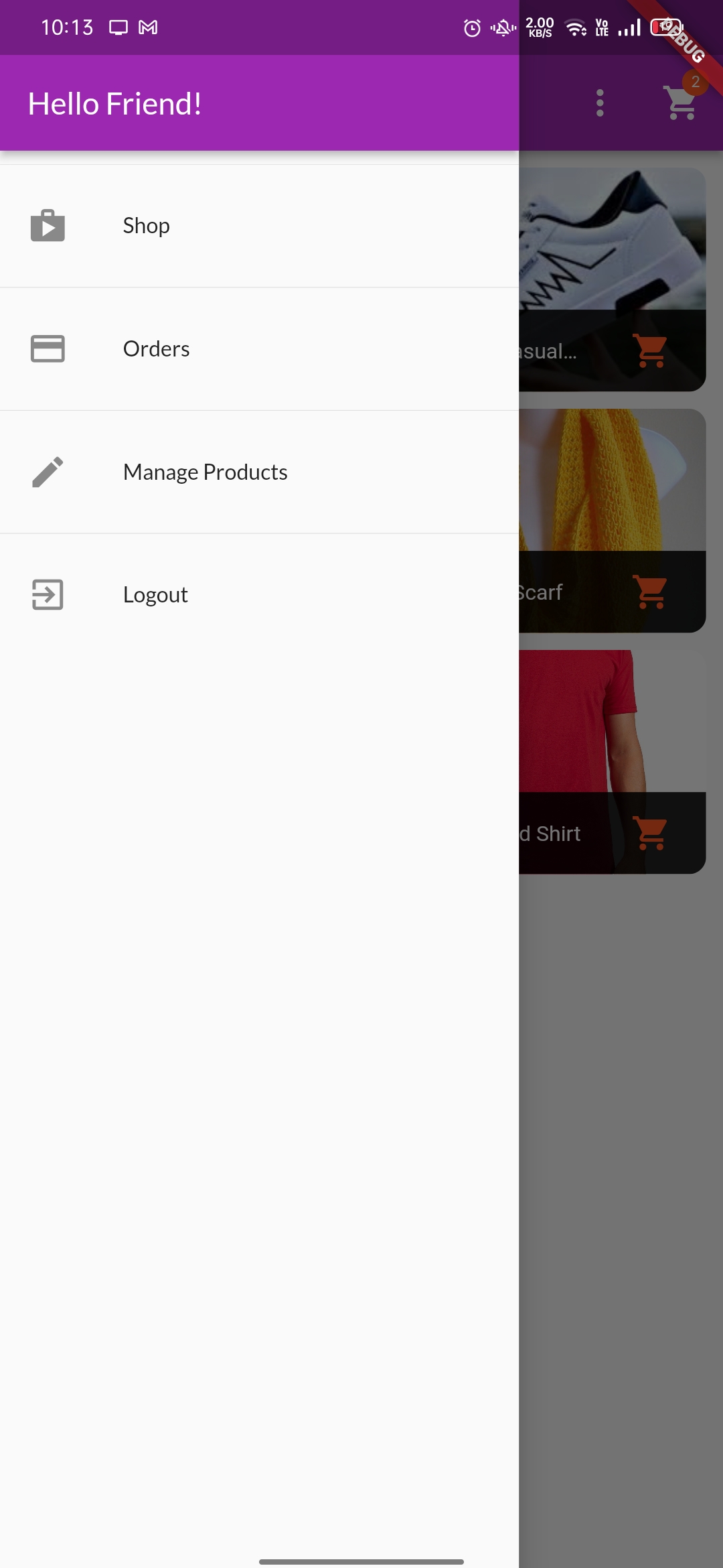 GitHub - Anku18/Shop_App: An E-commerce application using Flutter and ...