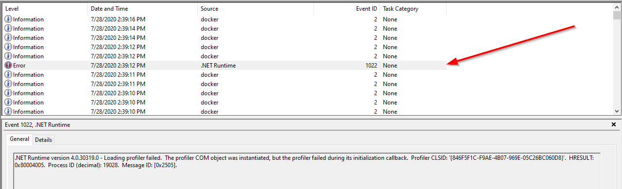 Loading profiler failed. · Issue #824 · DataDog/dd-trace-dotnet · GitHub
