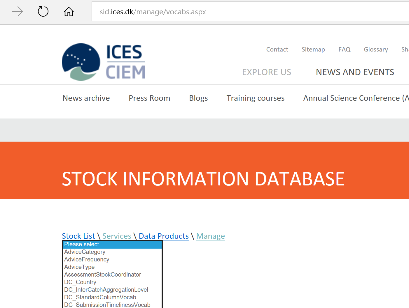 1 more option in the Advice type drop down list · Issue #47 · ices-tools-prod/icesSD · GitHub