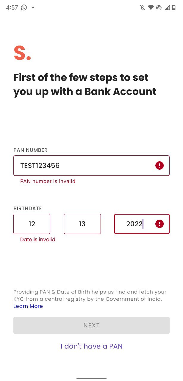 GitHub - Skrilltrax/epifi-exercise