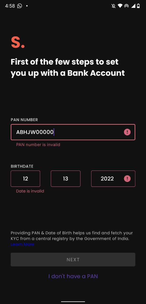 GitHub - Skrilltrax/epifi-exercise