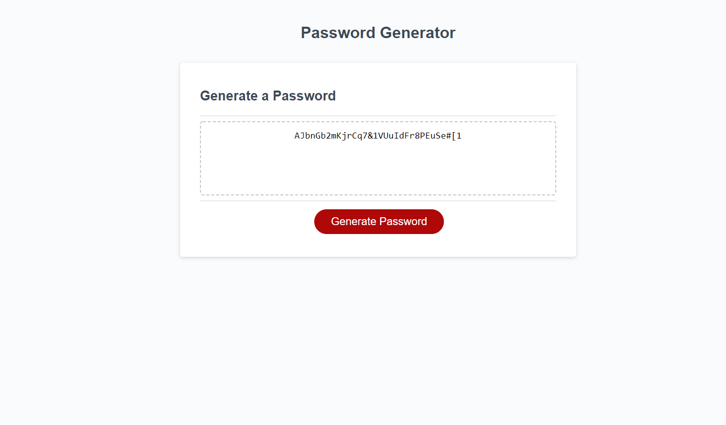 GitHub - modjeska/tulip-skyline: Unique Password Generator!