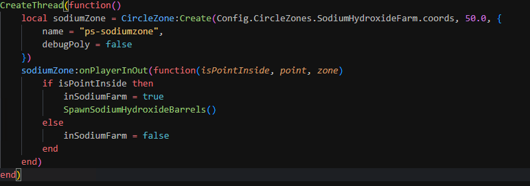 Respawn issue/radius issue · Issue #66 · Project-Sloth/ps-drugprocessing · GitHub