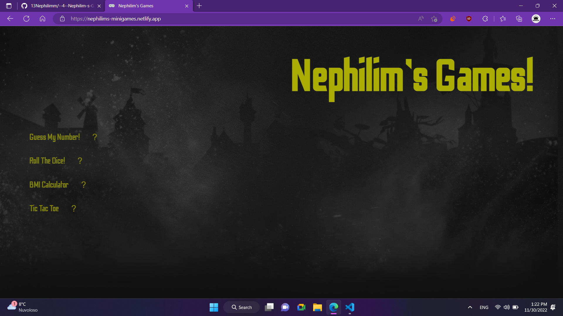 GitHub - 13Nephilimm/Nephilims-JS-minigames