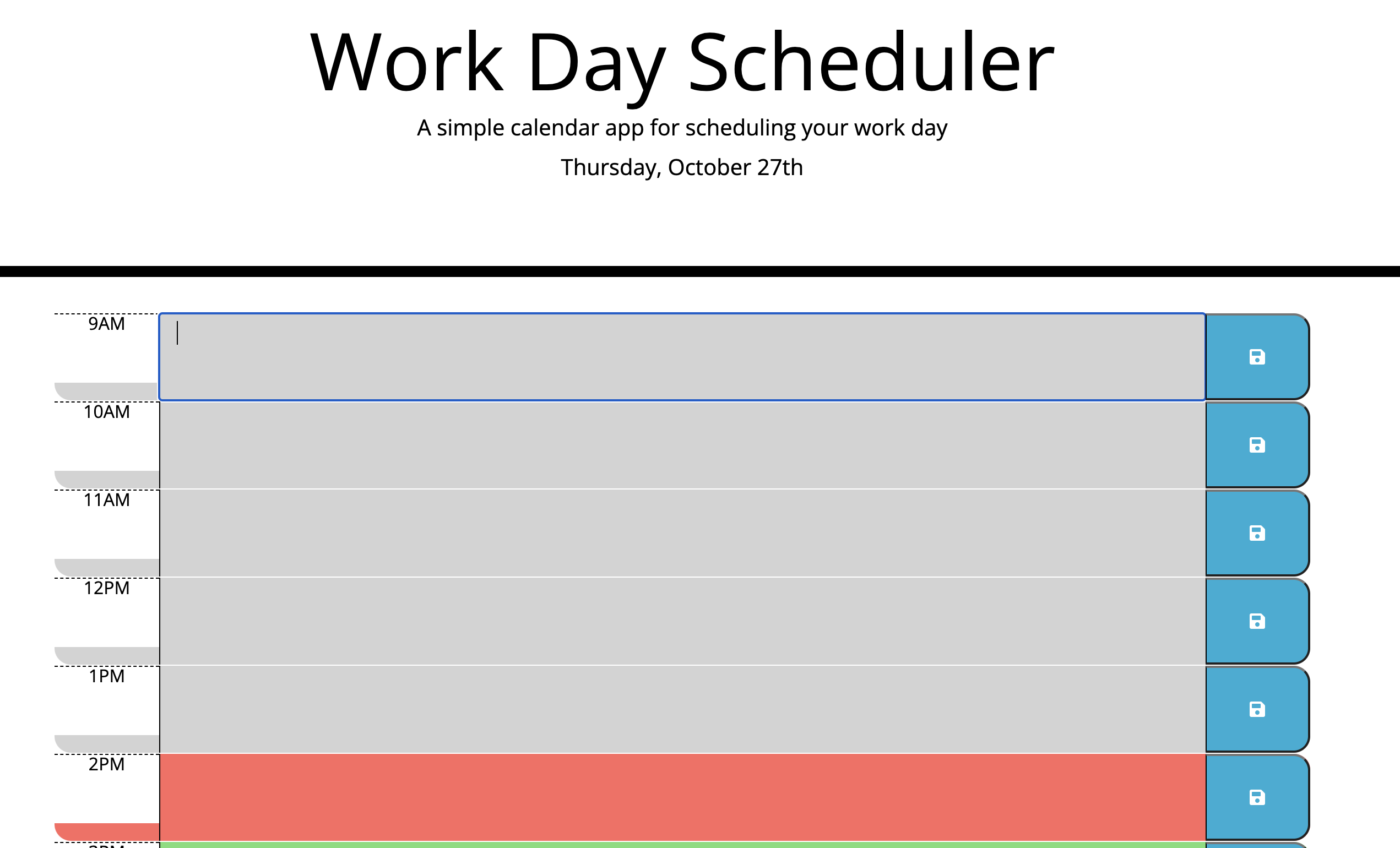 GitHub - kellyfayrishta/kellys-weekday-calendar: Challenge 5 Module