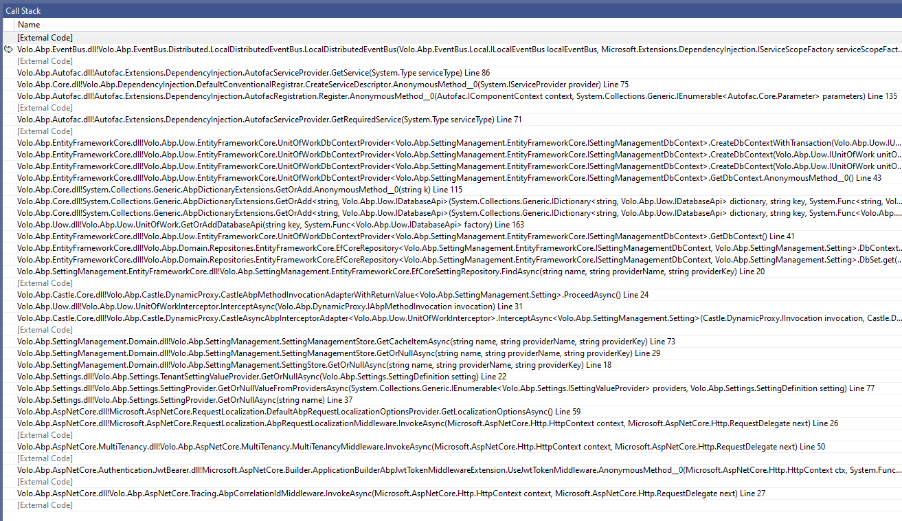 Method not found: Volo.Abp.EventBus.Distributed.EtoMappingDictionary · Issue #4623 ...