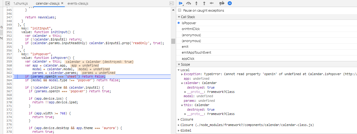 Disable animate on a View brakes datepicker (TypeError in calendar-class.js) · Issue #3314 ...