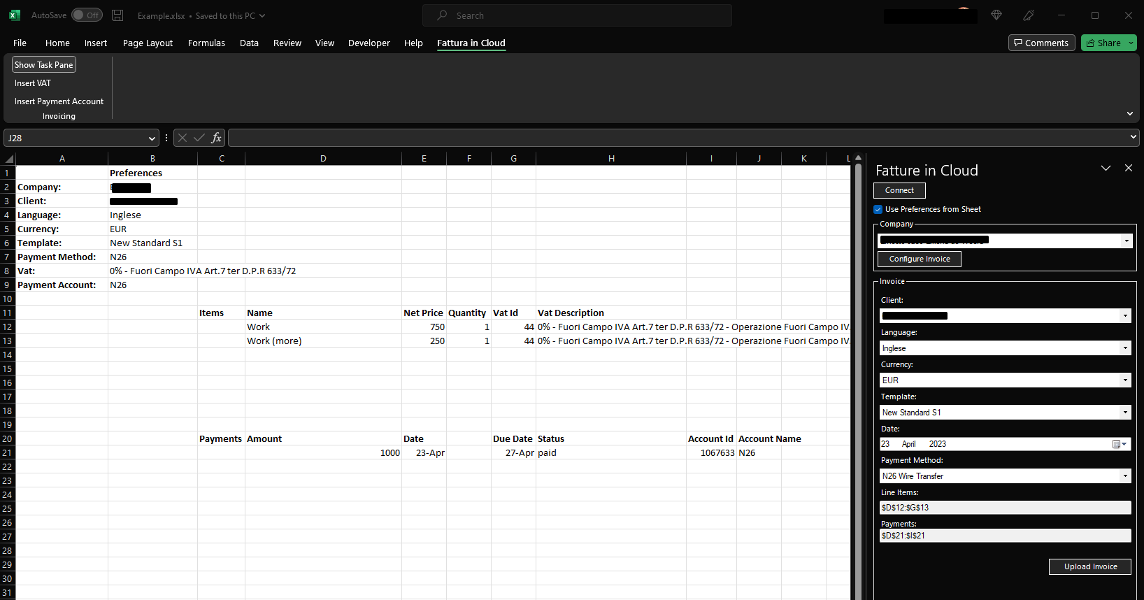 Excel Integration · fattureincloud api · Discussion #309 · GitHub