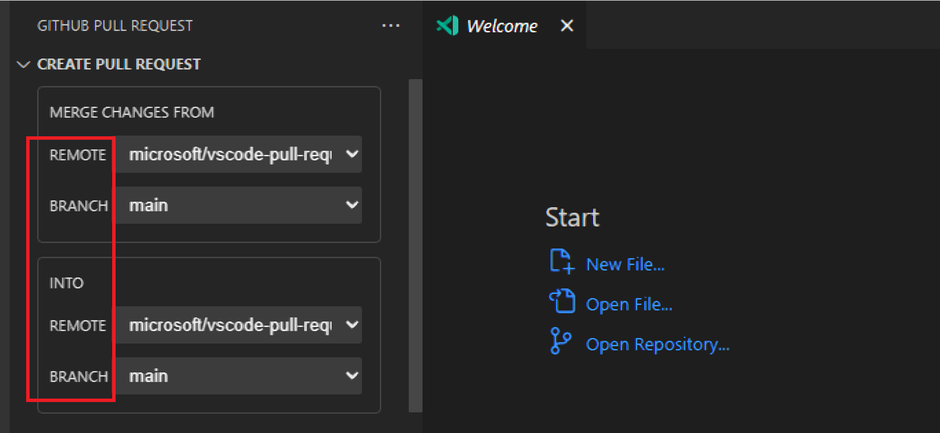 A11y_Visual Studio Code Web Extensions_Github Pull request_Create Pull request_Keyboard ...