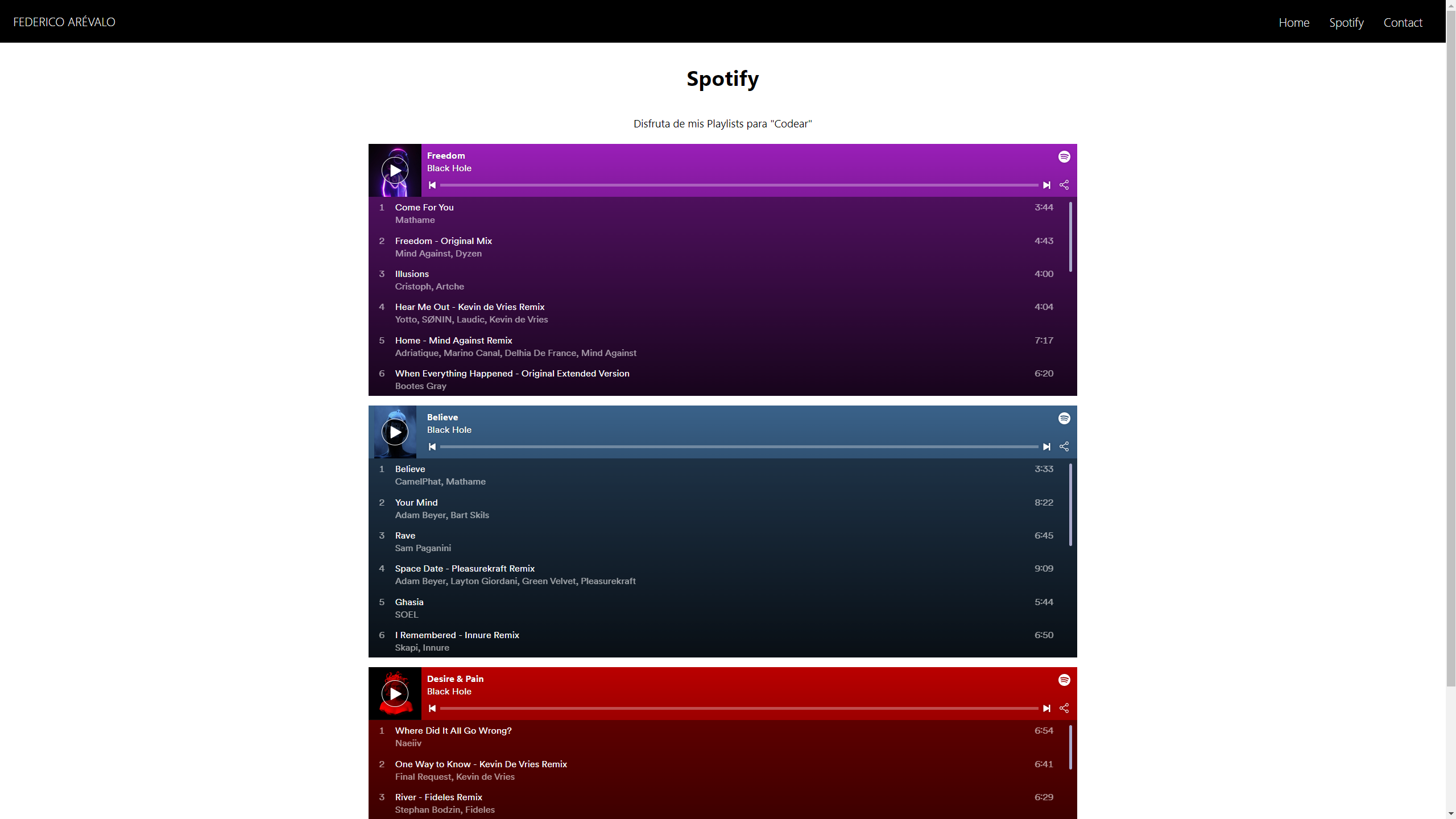 GitHub - Fede-Arevalo/Ejercicio-PaginaPersonal-React