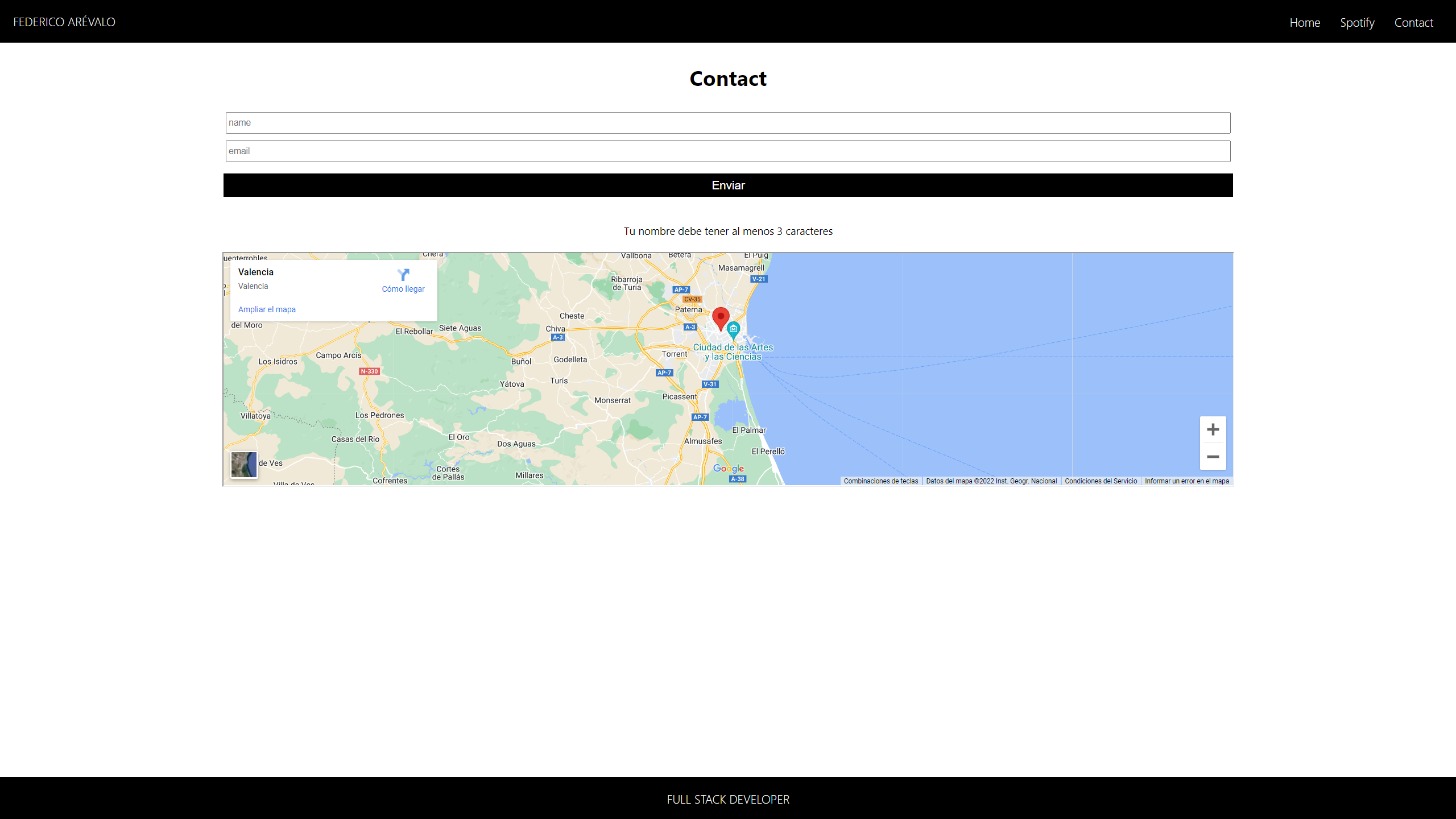 GitHub - Fede-Arevalo/Ejercicio-PaginaPersonal-React