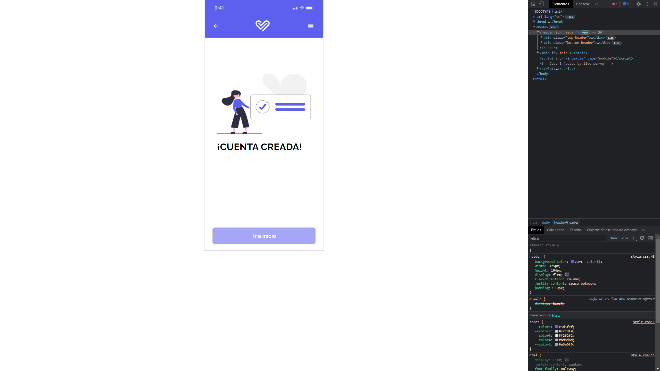 GitHub - SergioJ-Vidal/Ejercicio-UX-FullStack