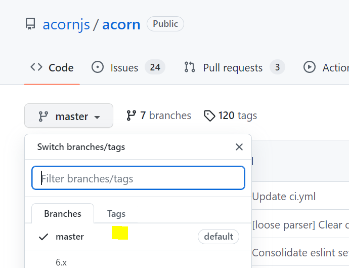 License not found for [@acorn 8.6.0] · Issue #1151 · acornjs/acorn · GitHub