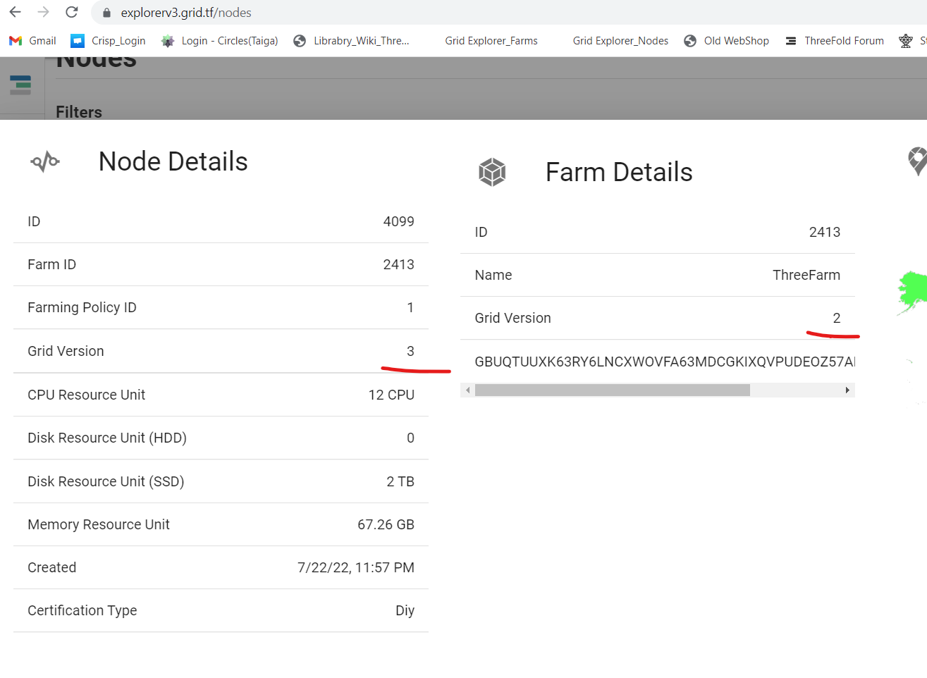 v3 Explorer - https://explorerv3.grid.tf/nodes - Incorrect Grid numbers · Issue #237 ...