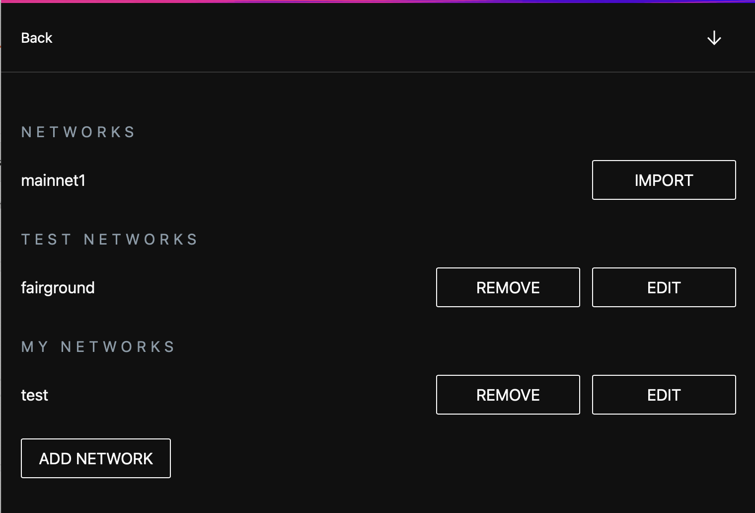Support network configuration · Issue #347 · vegaprotocol/vegawallet-desktop · GitHub