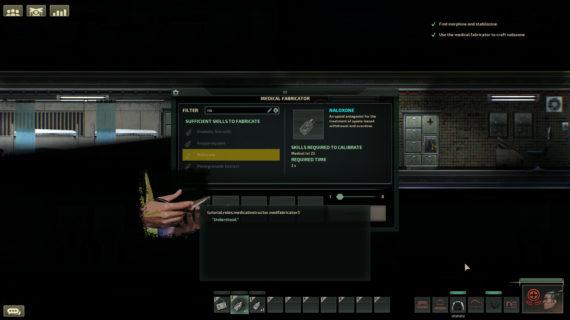 Small text bug during the medic tutorial · Issue #10751 · FakeFishGames ...