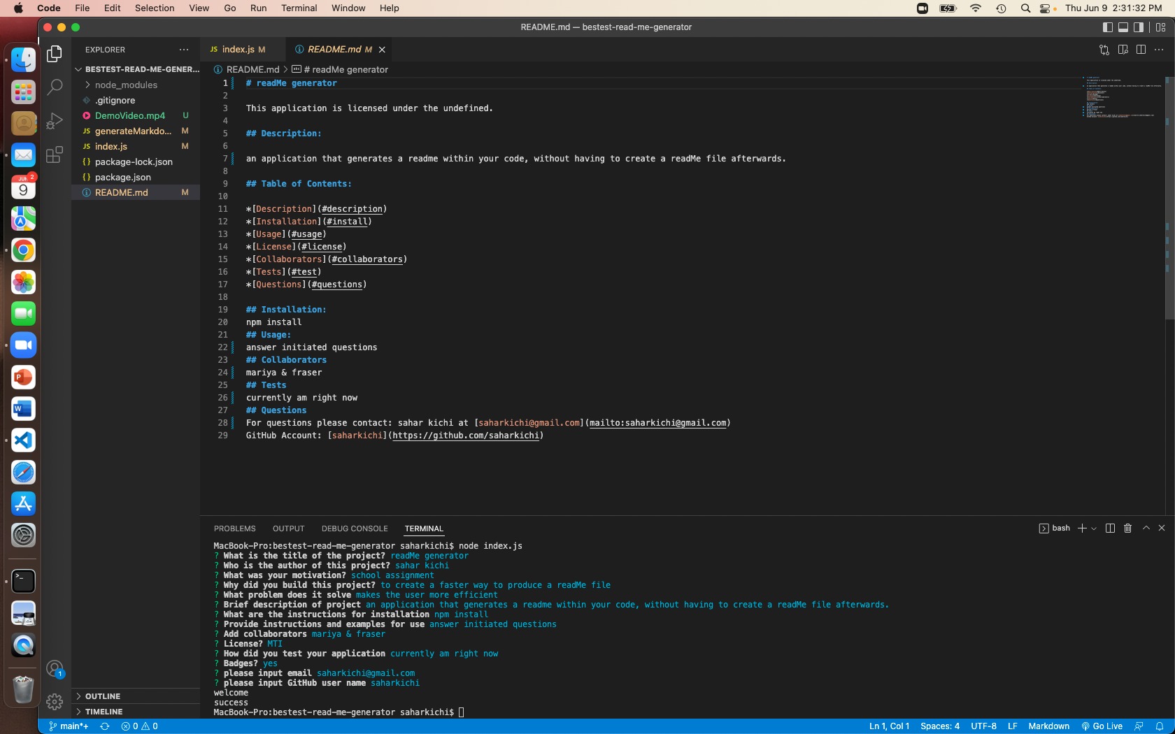 GitHub - saharkichi/bestest-read-me-generator