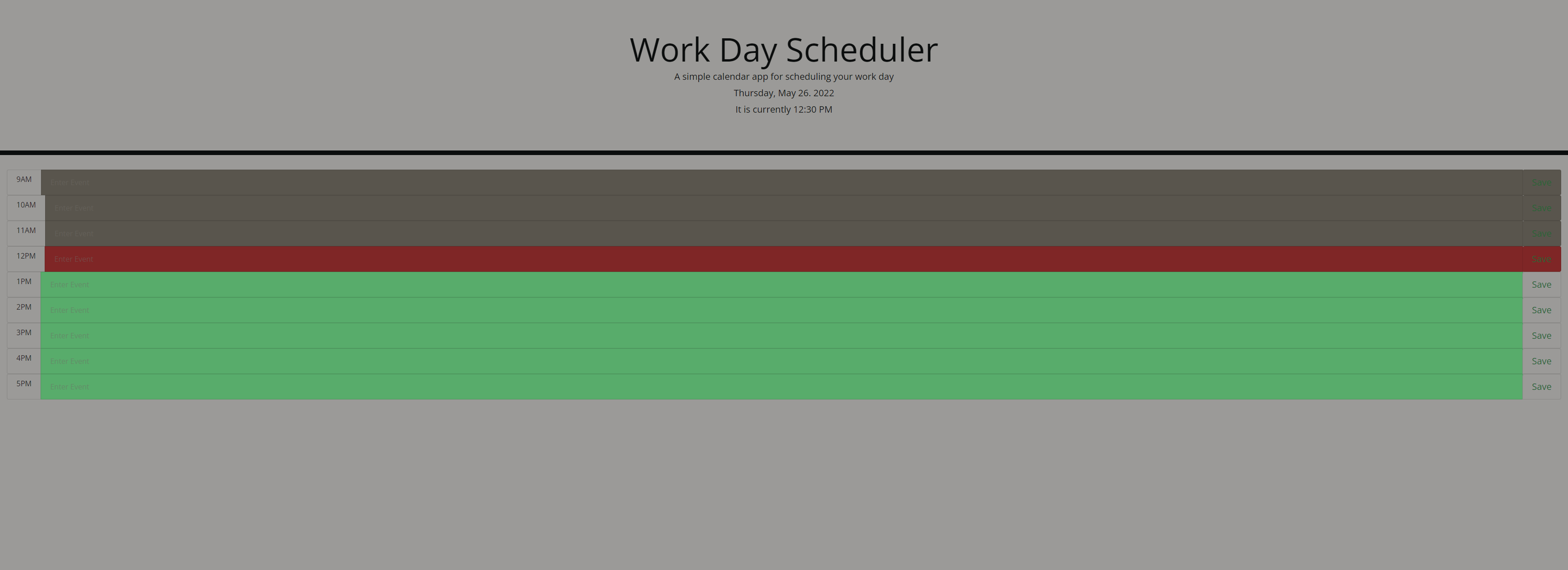 GitHub - greggamage/WorkDaySchedule