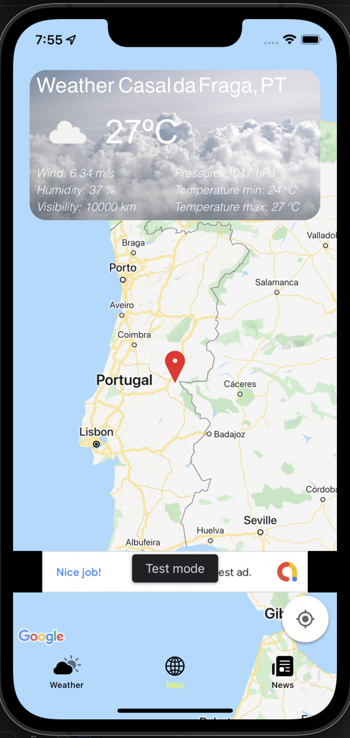 GitHub - IvanSeliuk/WeatherProject: With CoreData